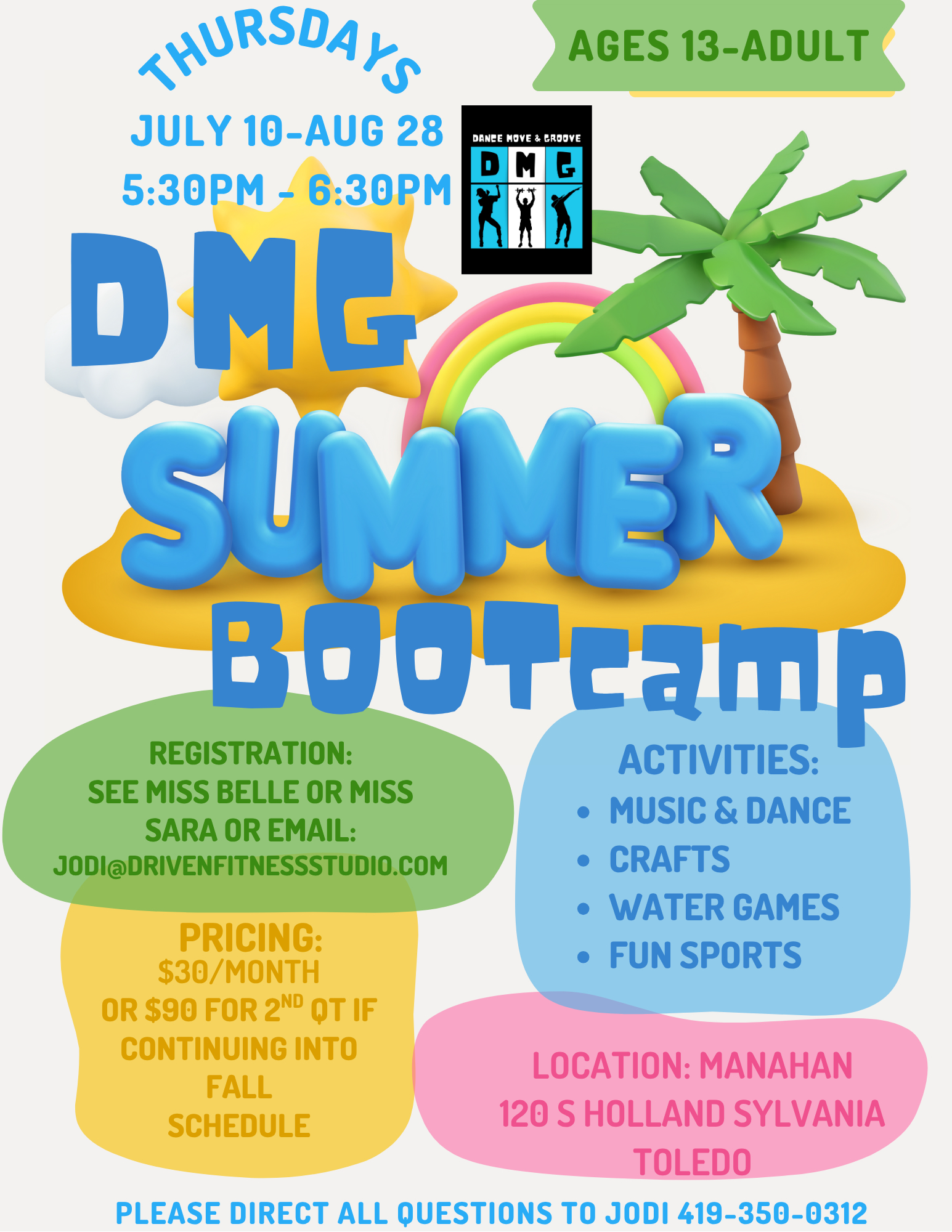 Dance, Move, & Groove: Summer Bootcamp | Lucas County Board of ...